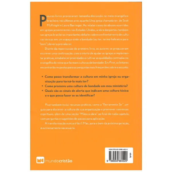 Pivot | Scot Mcknight | Laura Barringer – Glorificai Gospel Book Store